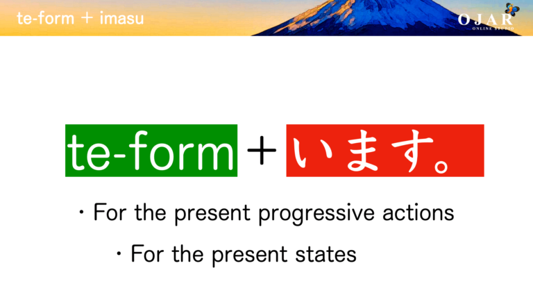 Minna no Nihongo 15 ②：The Present Progressive Form te-form + imasu ...